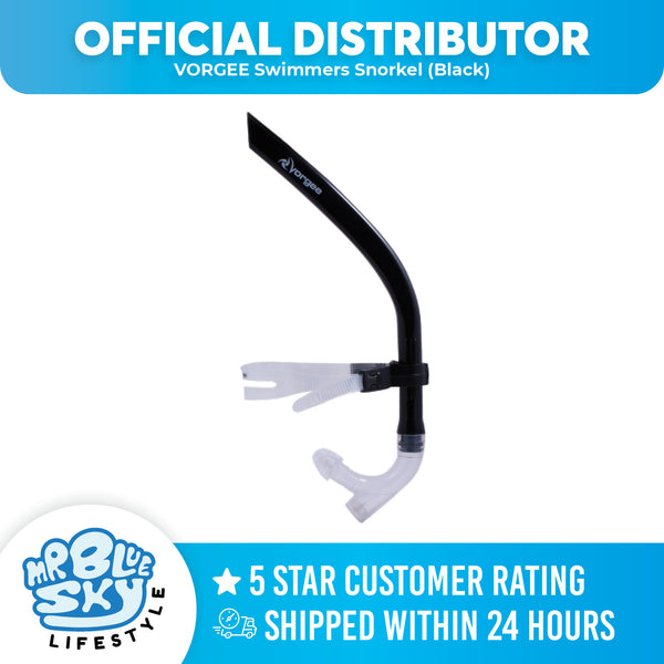 VORGEE Swimming Snorkel (Black) – Mr. Blue Sky Lifestyle