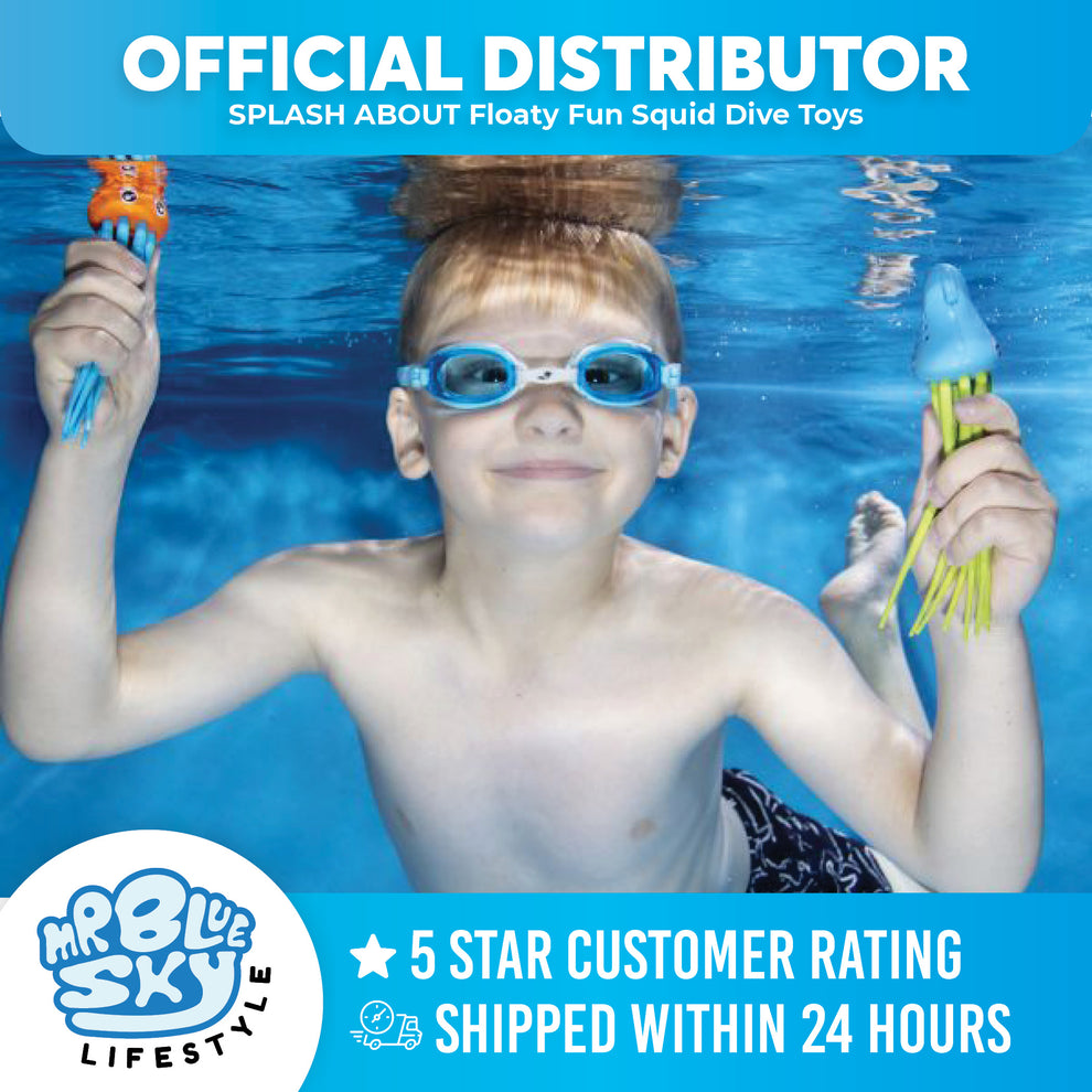 SPLASH ABOUT Floaty Squid Dive Toys – Mr. Blue Sky Lifestyle